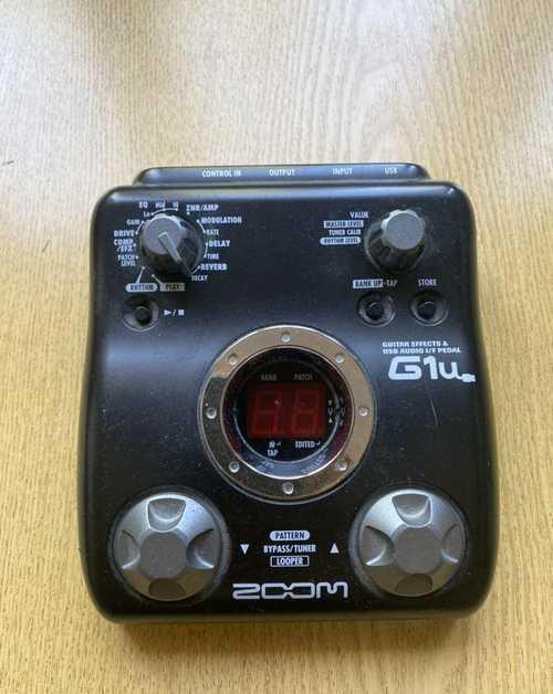 Гитарный процессор Zoom g1u