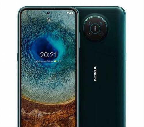 Смартфон Nokia X10 6/128Gb зеленый RU