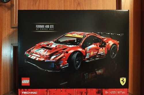 Lego Technic 42125 Ferrari 488 GTE Оригинал