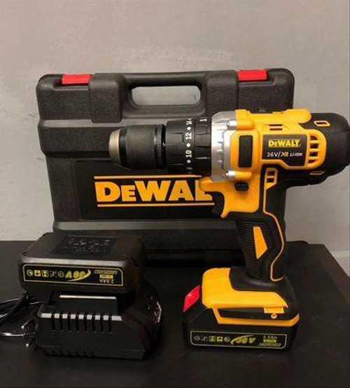 Шуруповерт dewalt 36v