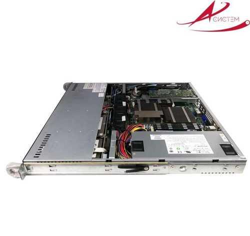 Сервер Supermicro 813M-5 2*Xeon/ 24G/ 80G/ 300+300