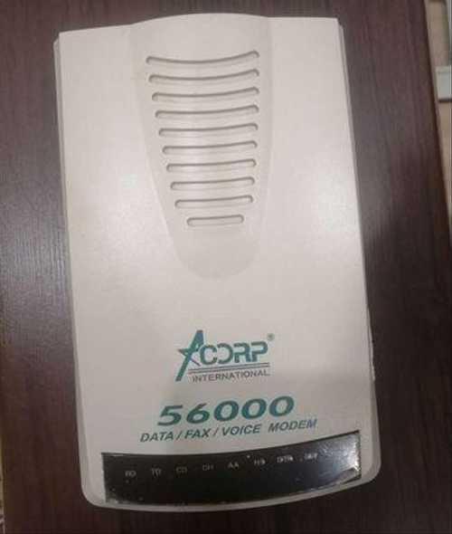 Модем Acorp 56000