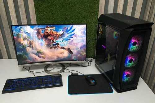 Игровой хит i3-10100f GTX1660-6gb ssd+hdd 16gb