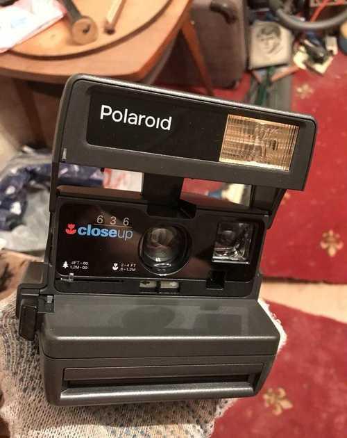 Полароид фотоаппарат Polaroid 636 ретро винтаж