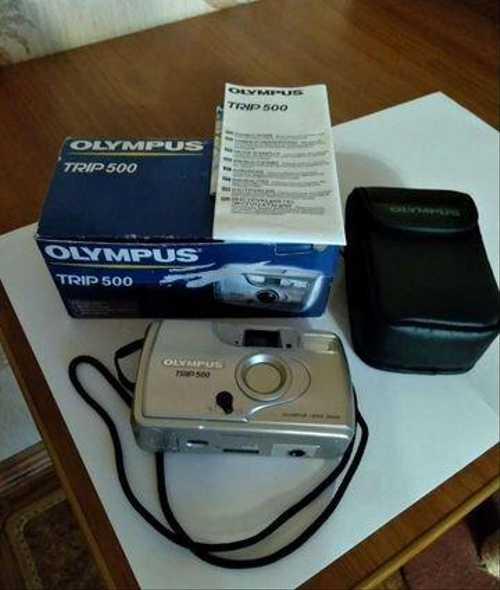 Плёночный фотоаппарат olympus trip500