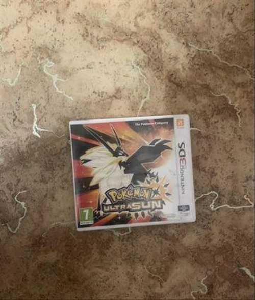 Картридж на Nintendo 3ds Pokemon ultra sun