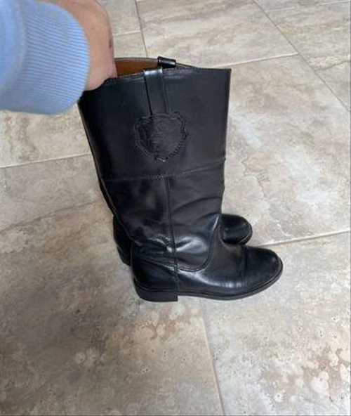 Сапоги кожаные zara 31р