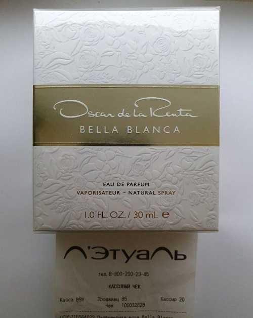 Oscar de la renta bella blanca