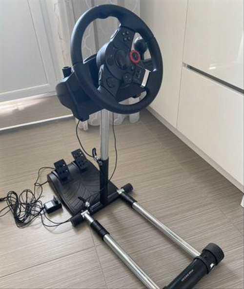 Руль, педали и стойка wheel stand pro