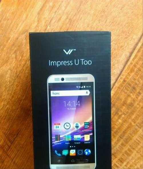 Новый смартфон Vertex Impress U Too