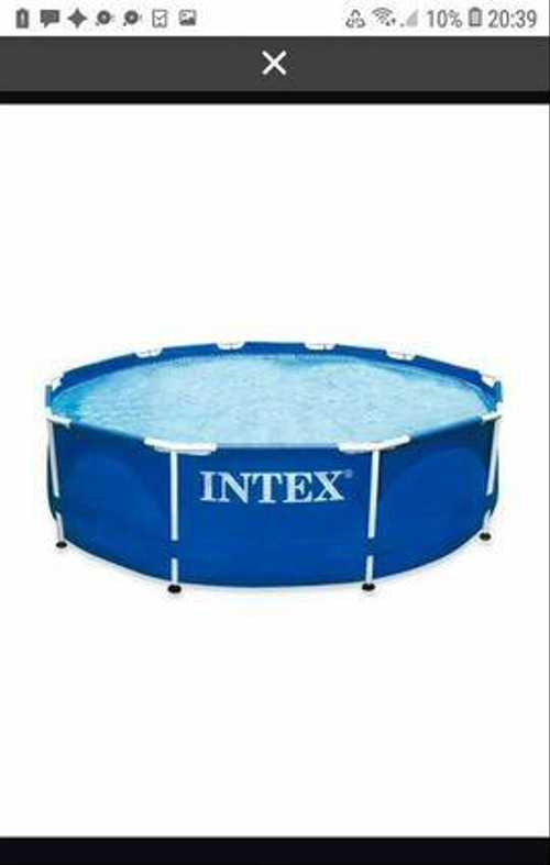 Новый В упаковке каркасный бассейн "intex" 30576 с