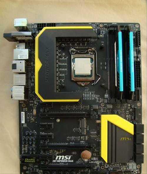 Intel Core i7 4790k + MSI MPower MAX + 16GB