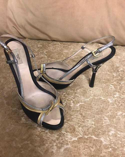 Босоножки prada