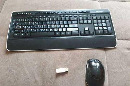 Комплект беспроводной клавиатура + мышь Microsoft