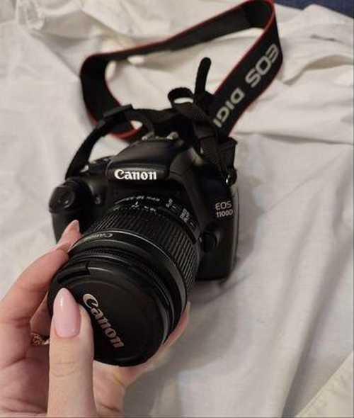 Зеркальный фотоаппарат canon d1100