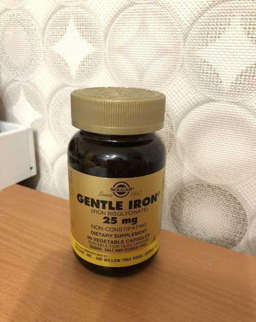 Витамины gentle iron