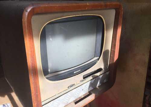 Винтажный ретро телевизор Рубин 102 - Сони