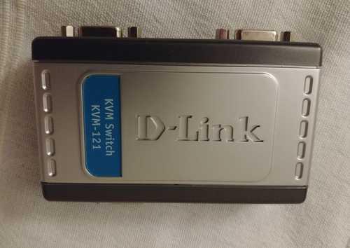 D-Link KVM-121 переключатель на 2 компьютера