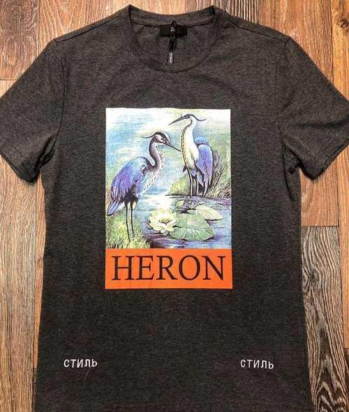 Футболка стиль Heron Preston