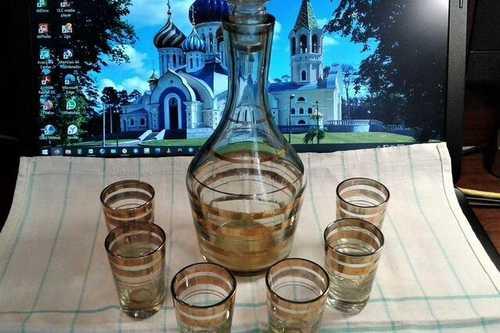 Ликёро-водочный набор из СССР