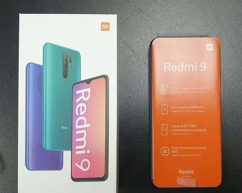 Смартфон Xiaomi Redmi 9 3/32 Gb (Ростест)