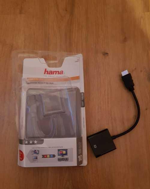 Переходник-адаптер hdmi - VGA hama-H