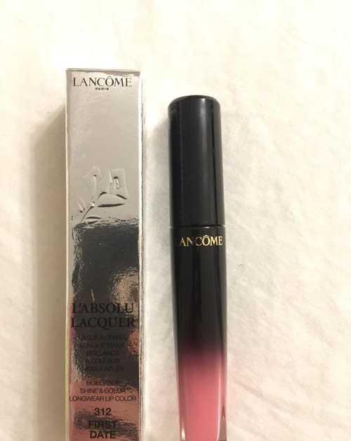 Лаковая помада Lancome