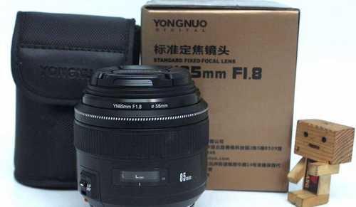 Объектив Yongnuo 85mm f1.8 / Canon EF