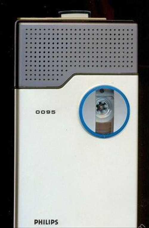 Philips LFH0095 Mini-Cassette Recorder 1967 редкий