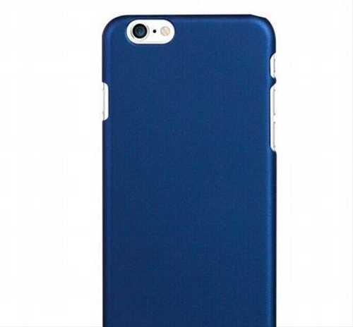 Синий чехол для iPhone 6 Soft Touch