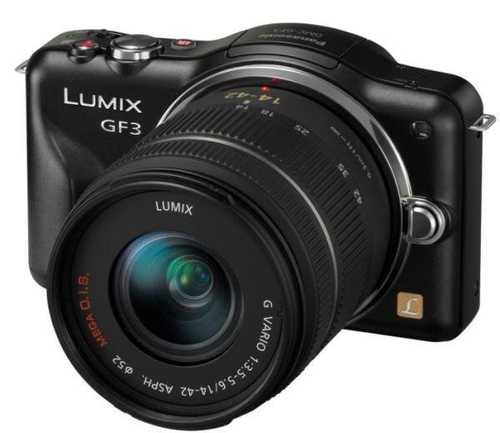 Фотоаппарат со съемной оптикой Panasonic Dmc gf3k