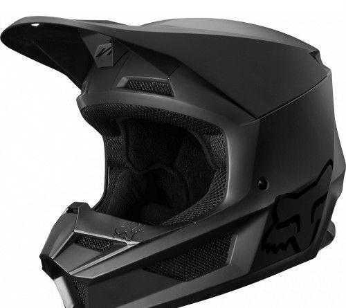 Мотошлем Fox V1 Matte Helmet Black
