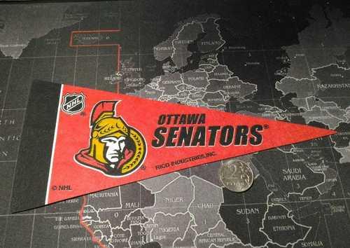 Мини вымпел хоккейный NHL Ottawa Senators