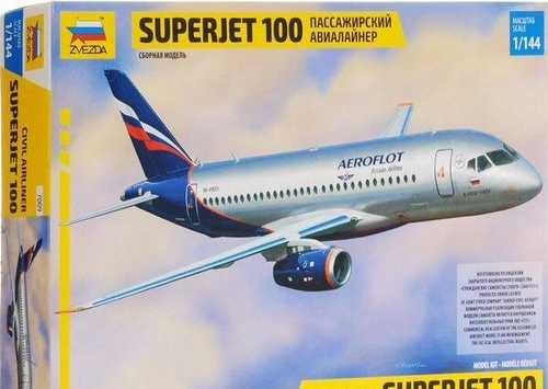 Сборная модель самолета SSJ-100