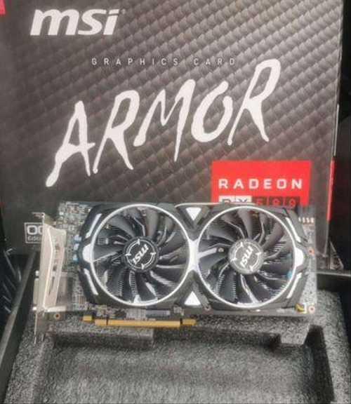 Видеокарта MSI ARmor RX580 8GB