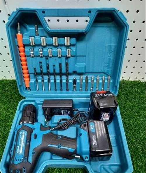 Шуруповёрт Makita (21V, 2 А/ч)