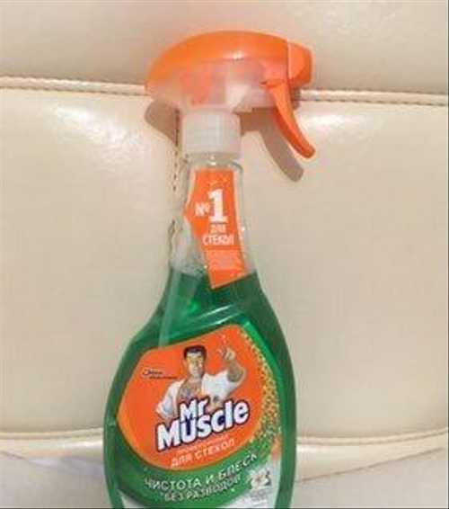 Средство для мытья стёкол мистер Мускул