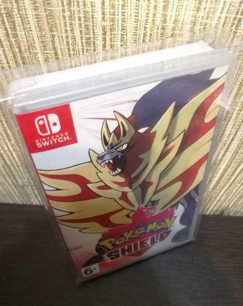 Pokemon Shield со стилбуком. Nintendo. Новый