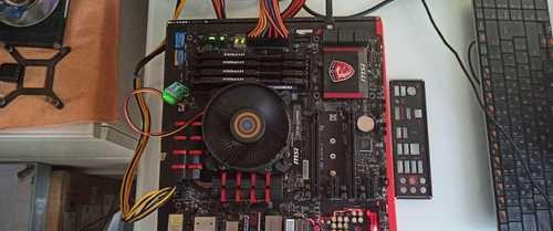 I5 5673C + MSI Z97M gaming + DDR3 16 гб