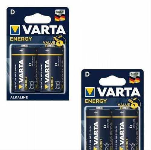 Набор из 4 батарей Varta Energy D