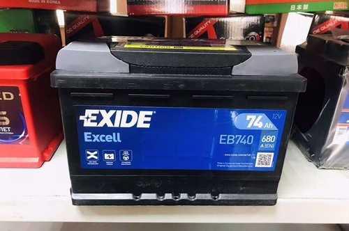 Аккумуляторы Exide EB740