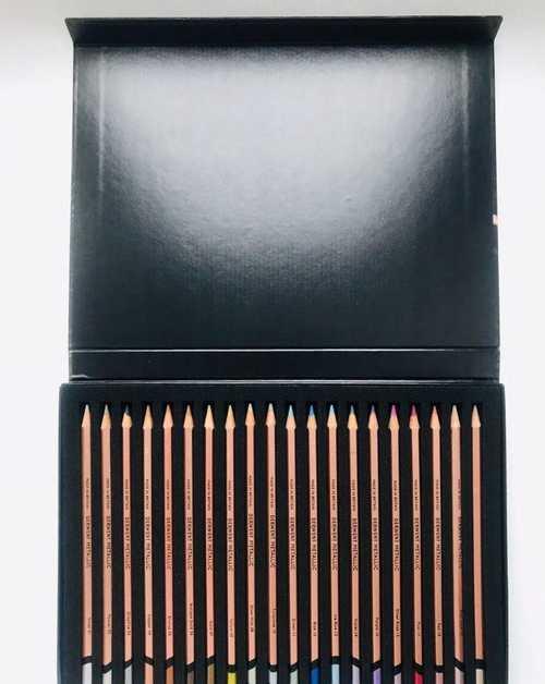 Набор карандашей Derwent Metallic 20 цв. Новые