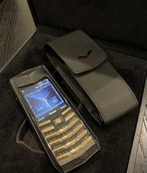 Vertu Ascent X Pure Black Gold Новый