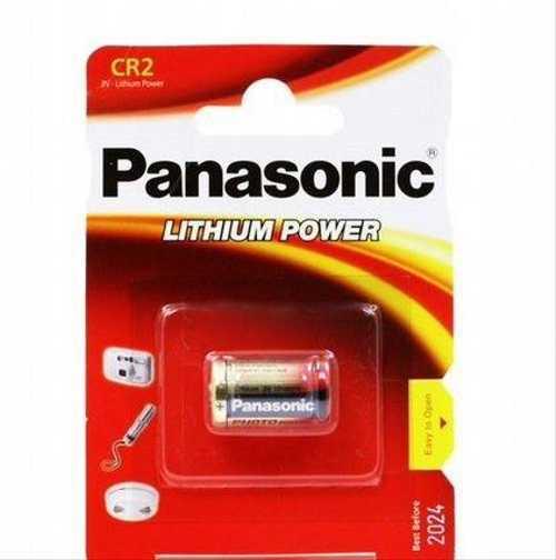 Батарейка литиевая Panasonic CR2 (блистер)