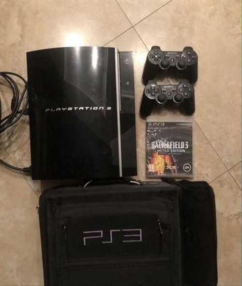 Sony PS3 PlayStation 3 40gb с сумкой
