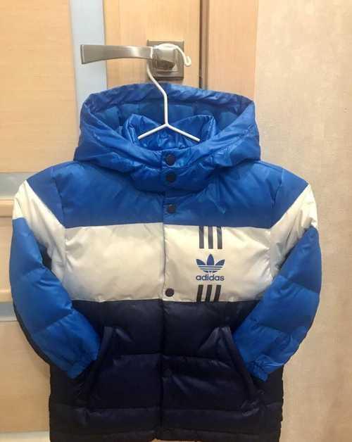 Пуховик adidas 98 размер