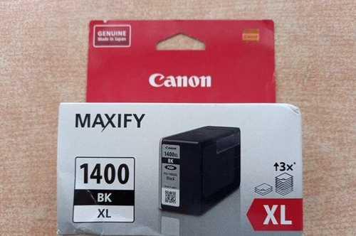 Картридж Canon PGI-1400xlbk