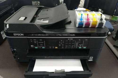 Мфу Epson WorkForce WF-7510 с снпч