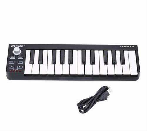 Микрофон 78midi-клавиатура USB worlde easykey 25