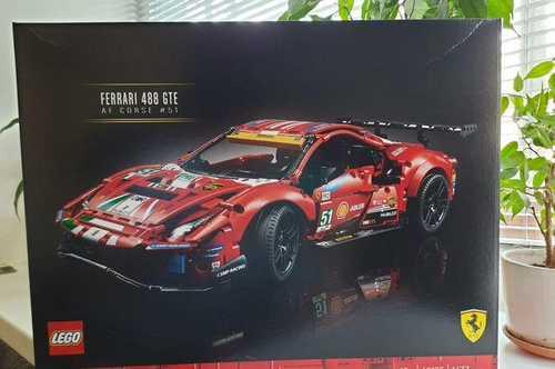 Конструктор lego Technic 42125 Ferrari 488 GTE